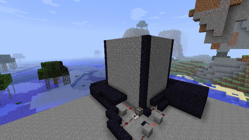 Automatic Building House Minecraft Map