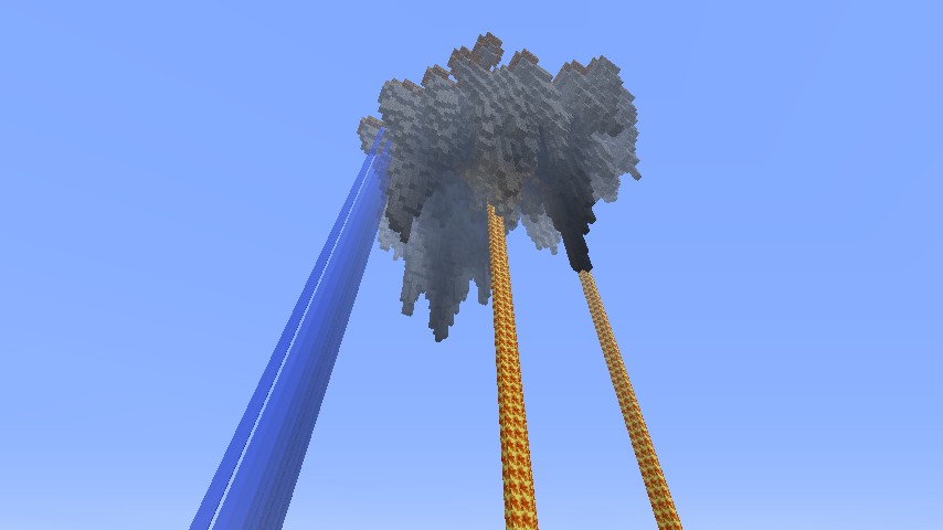 flying island Minecraft Map