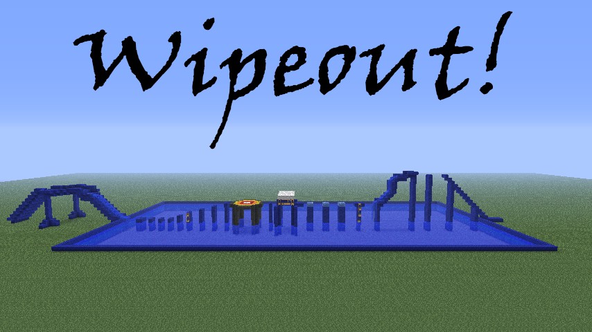 Wipeout! Minecraft Map