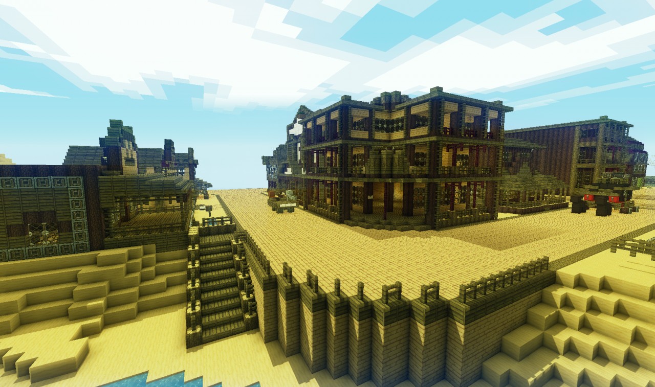 Westwood - Western City Minecraft Map