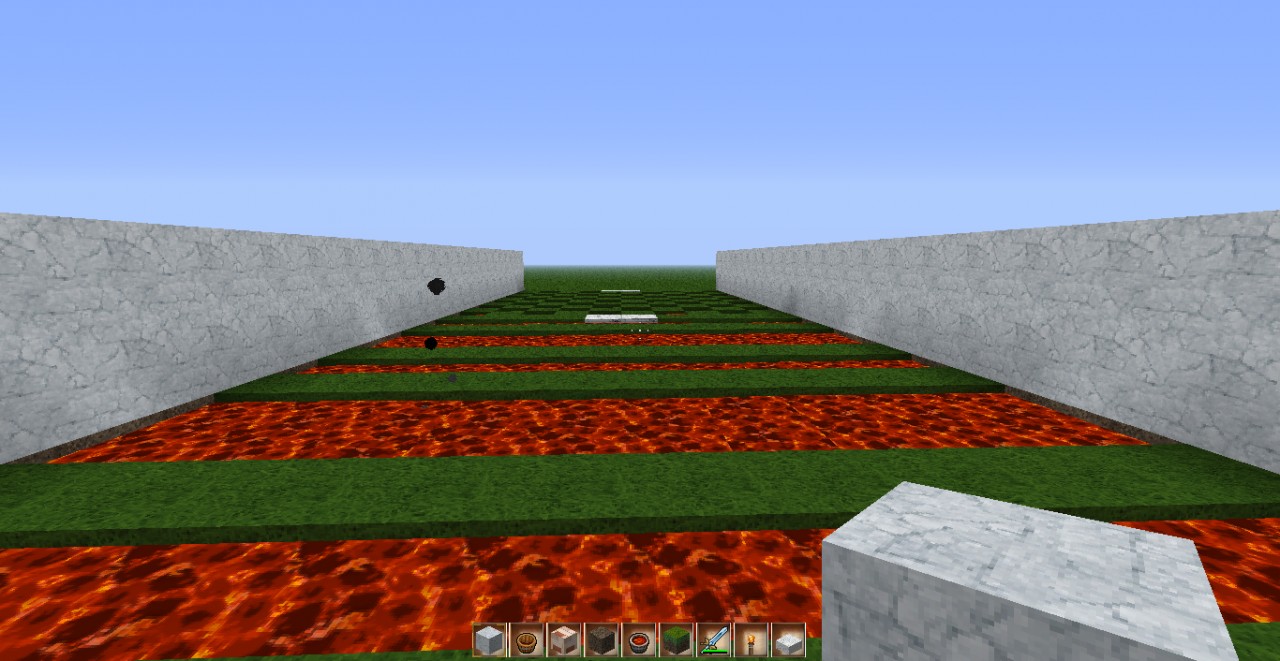 Obstacle course Minecraft Map