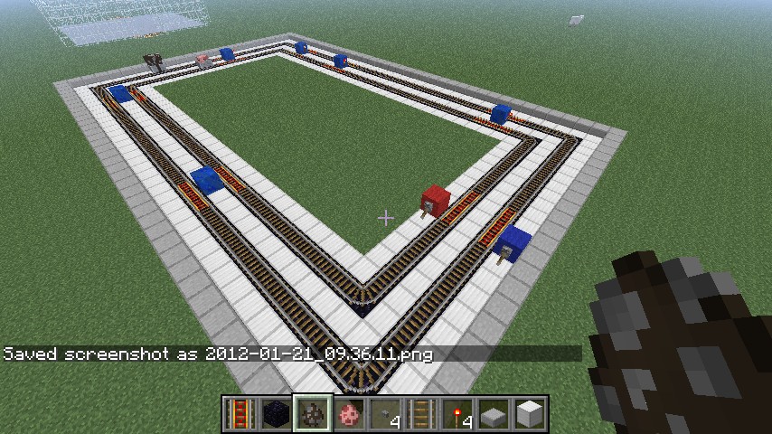 Race track Minecraft Map