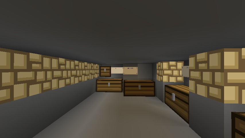 My underground basment Minecraft Map