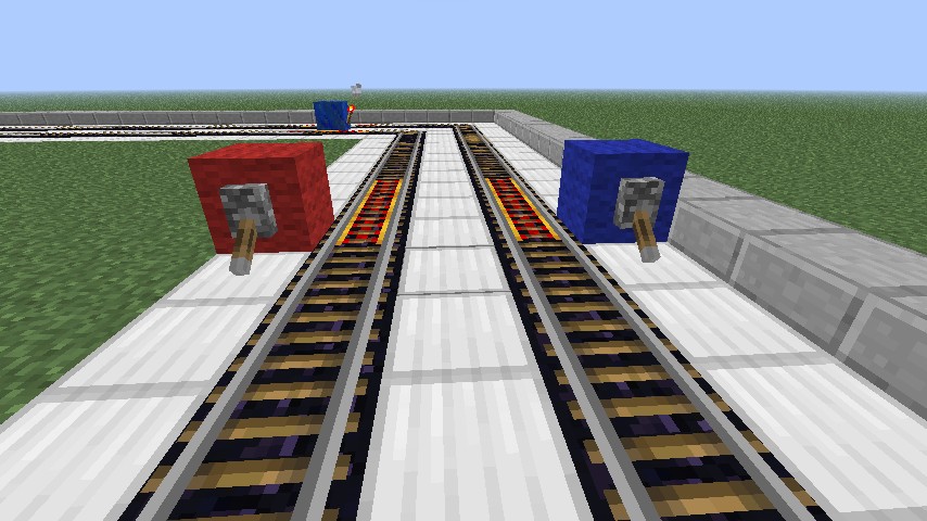 Race track Minecraft Map
