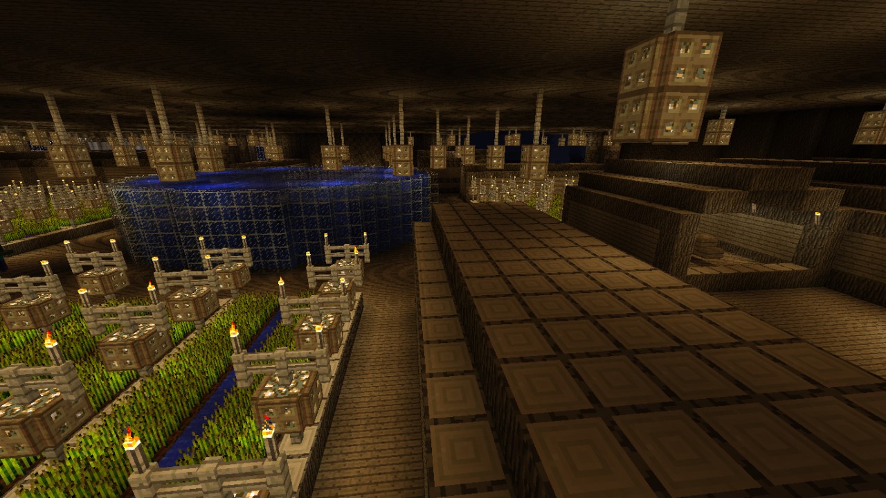 Floating base / City Minecraft Map