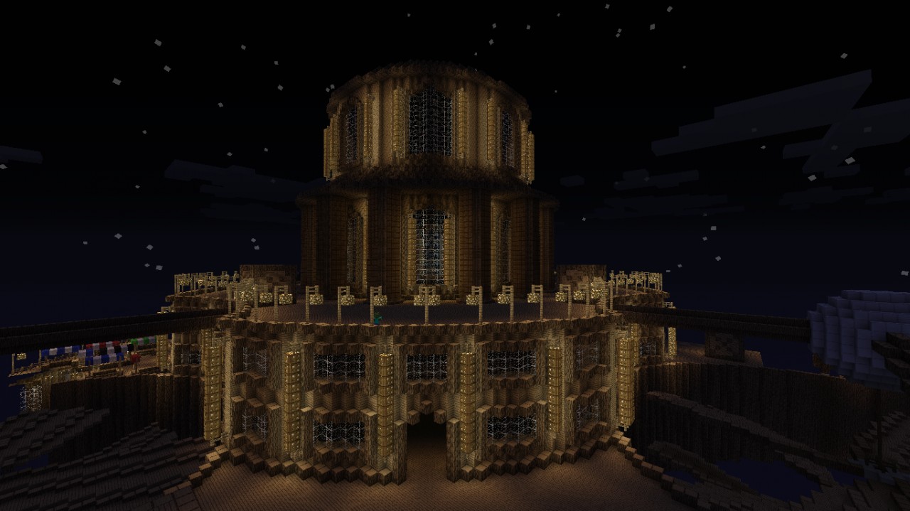 Floating base / City Minecraft Map