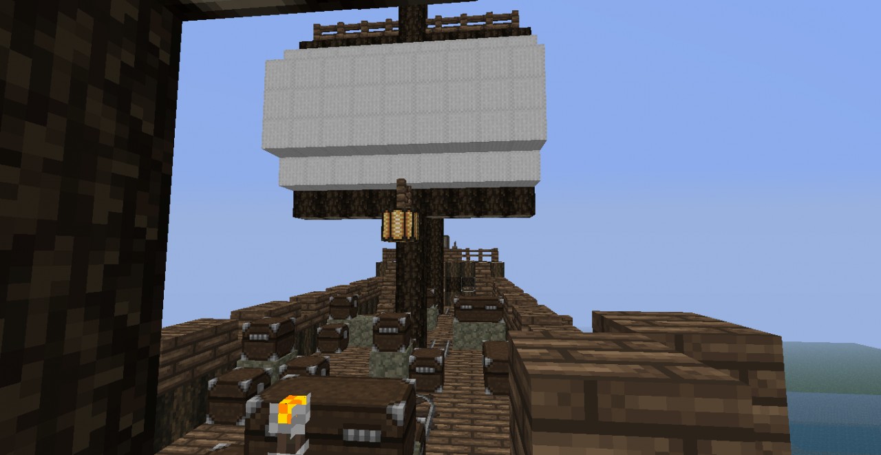 Cargo airship: Syashos Minecraft Map