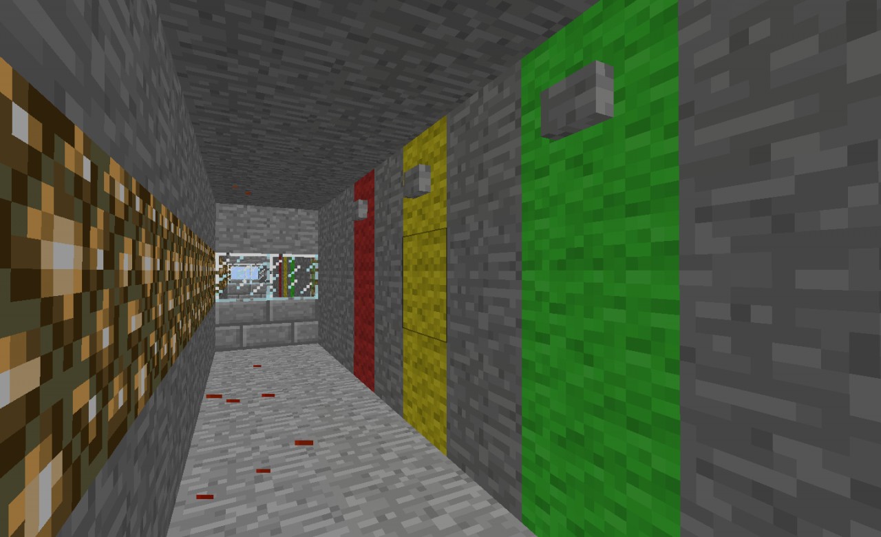 redstone 3 code locks Minecraft Map