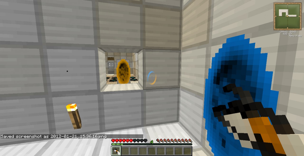 portal adventure map!!!! NEED PORTAL MOD 1.1 Minecraft Map