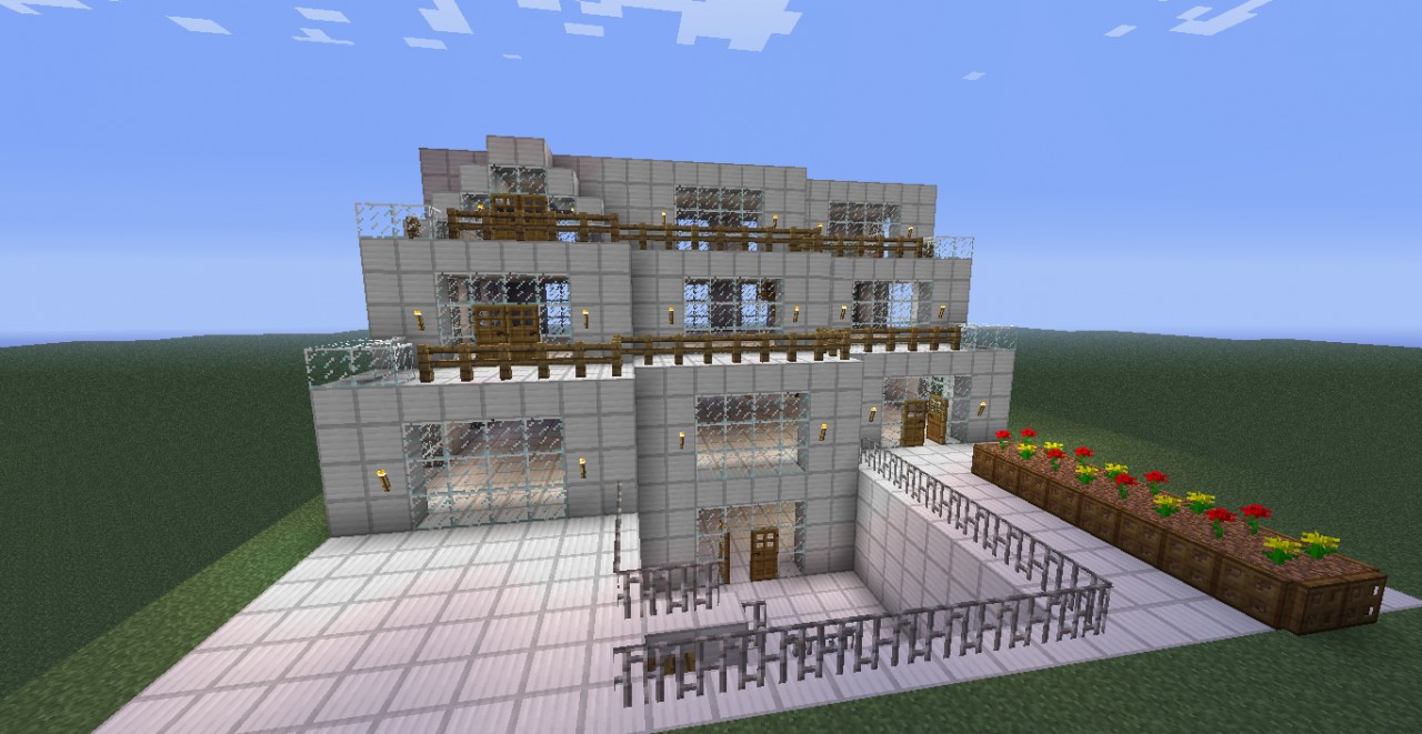 Modern Villa Minecraft Map