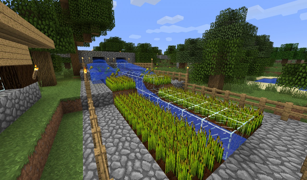 Jholla's automatic wheat farm Minecraft Map