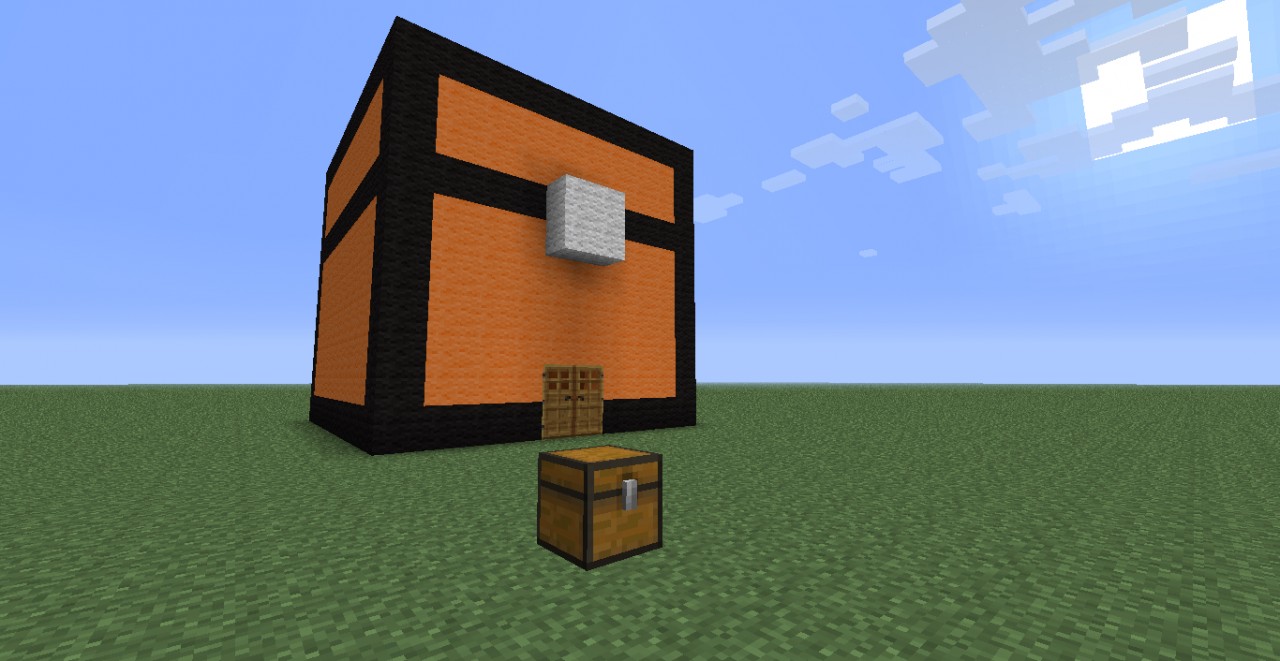 Giant Chest home (I mean with beds) now with GUI!!!! Minecraft Project