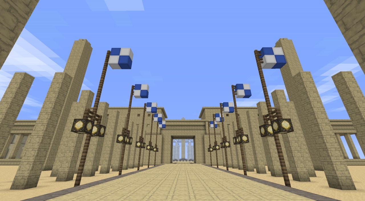 Egyptian Temple Minecraft Map