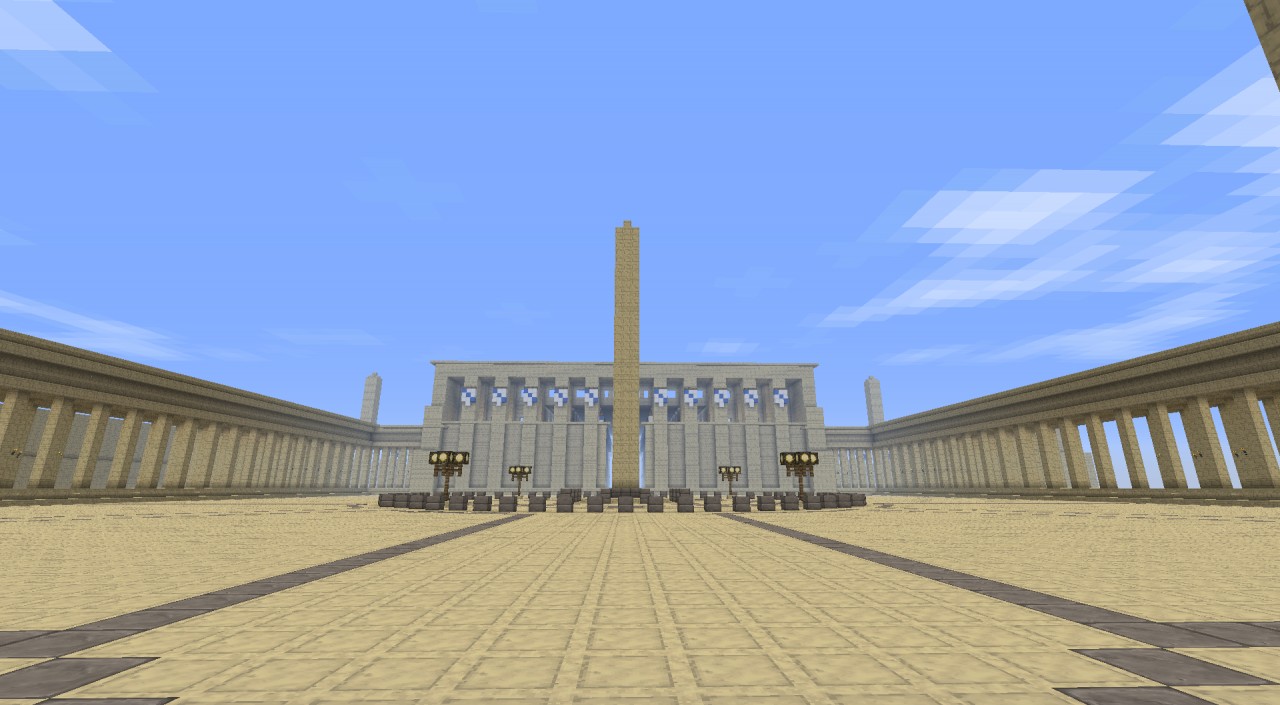 Egyptian Temple Minecraft Map