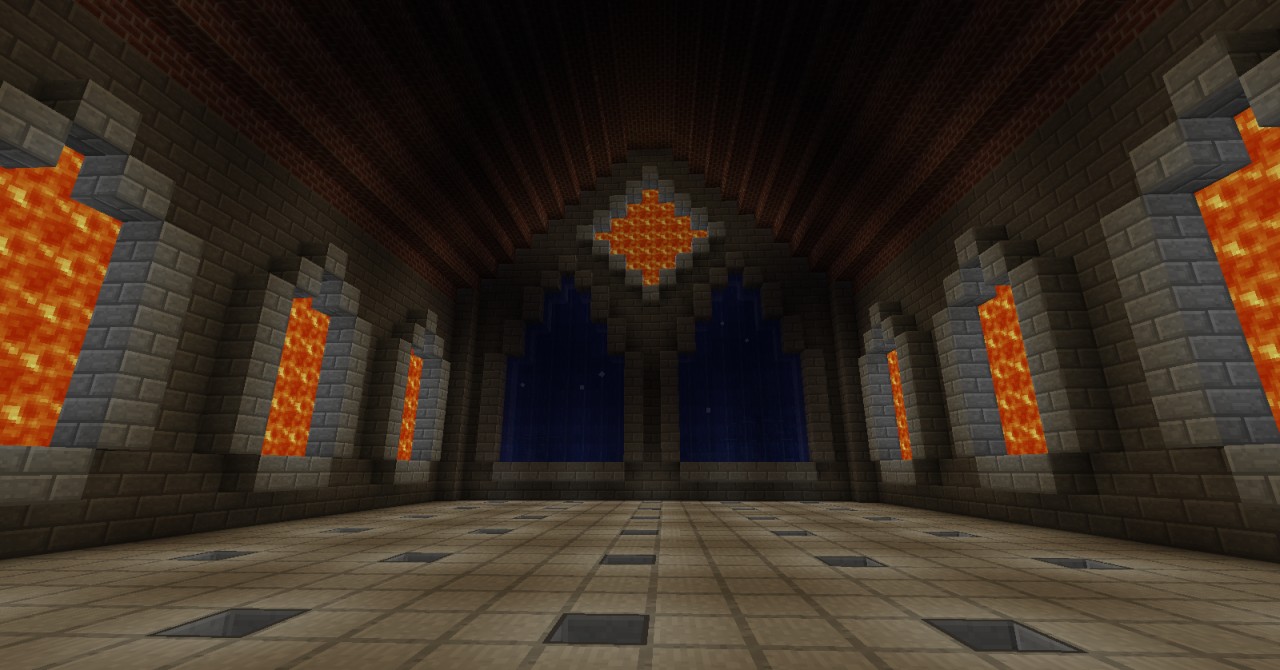 giant project castle/library Minecraft Map