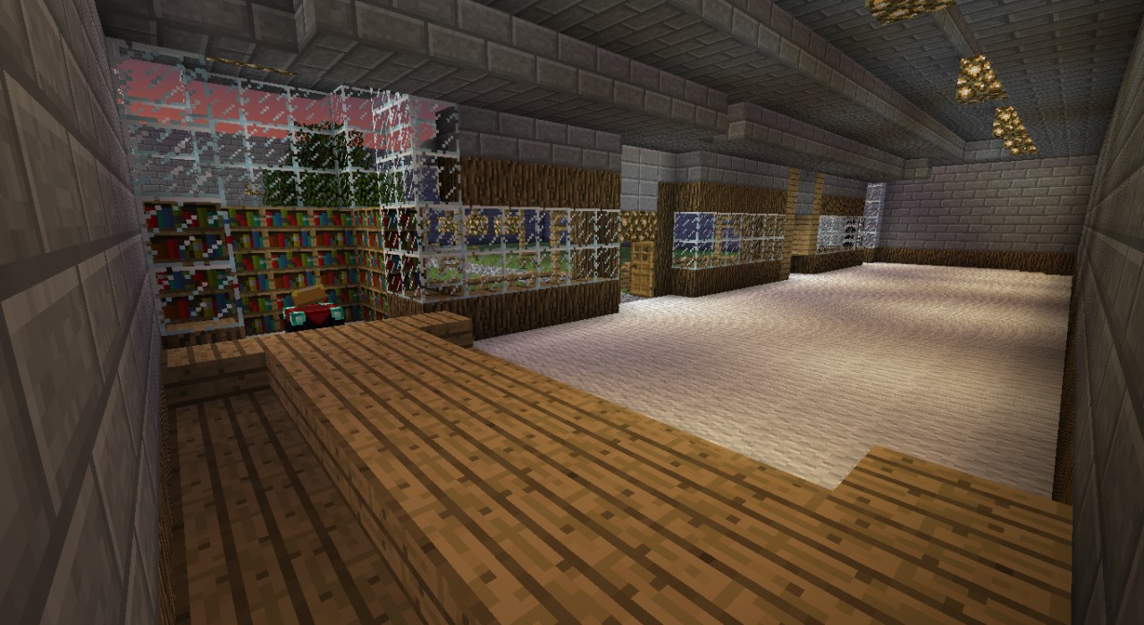 a cool house Minecraft Map