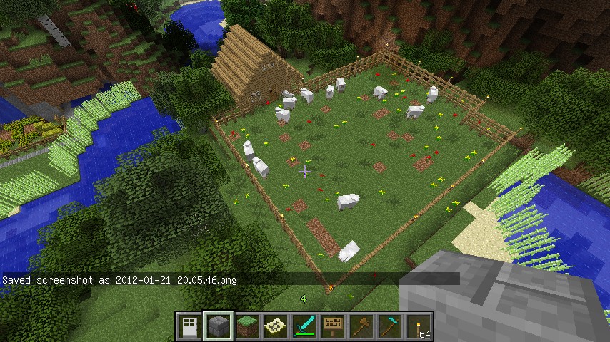 Sheep farm Minecraft Map