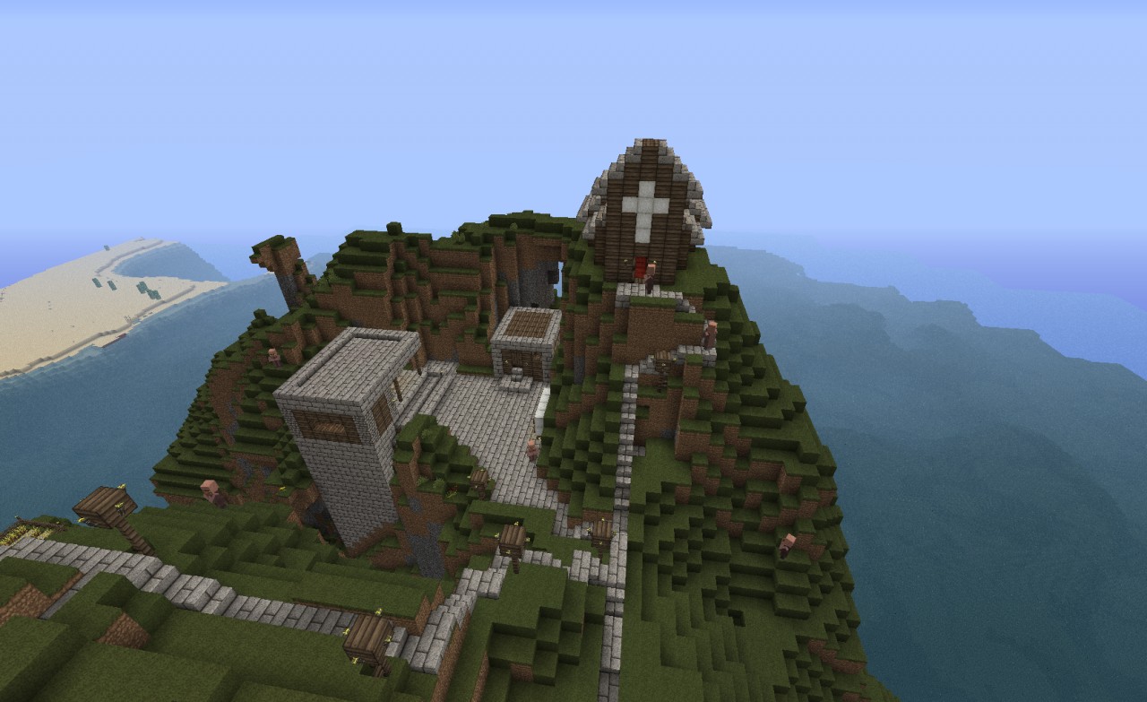 Mountain Town Minecraft Map