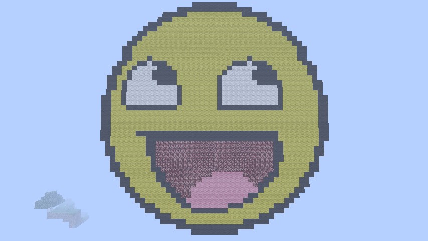 Awesome Face Minecraft Map