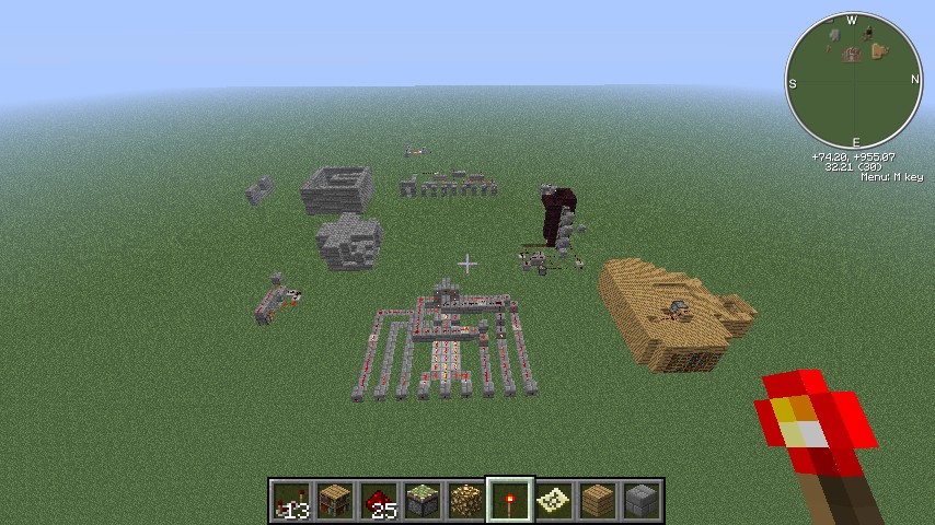 my redstone and experiment testing area (not finished) Minecraft Map