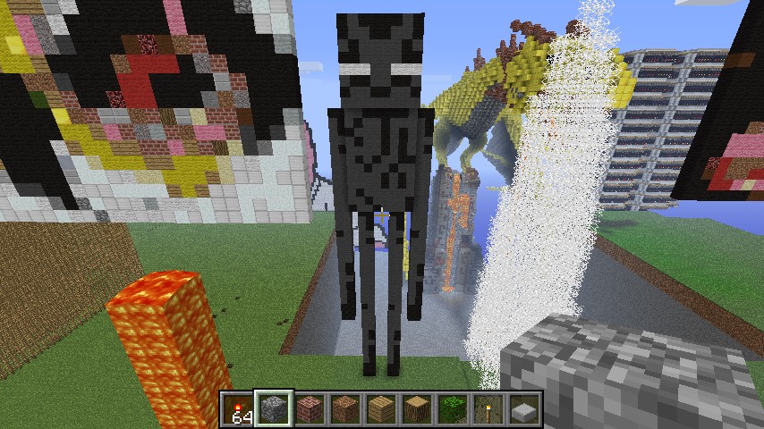 Sharpest Enderman Statue! Minecraft Project