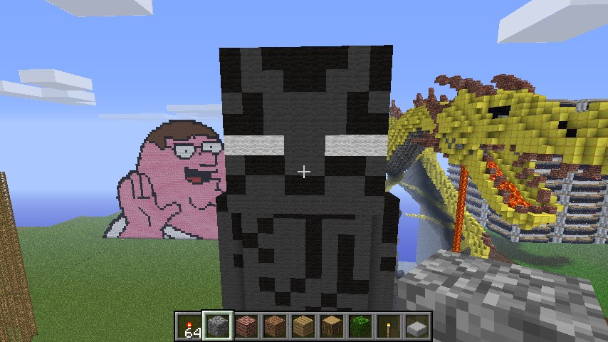 Sharpest Enderman Statue! Minecraft Map