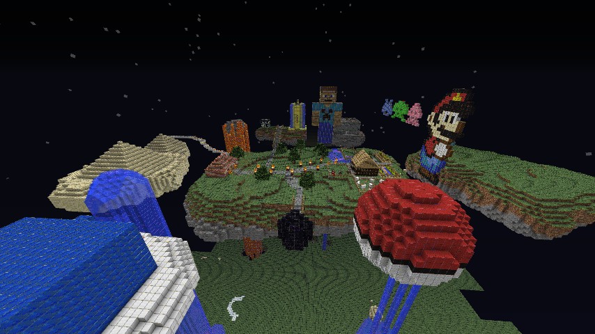 The Islands of Skycraft Minecraft Map