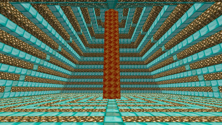 DIAMOND PYRAMID Minecraft Project