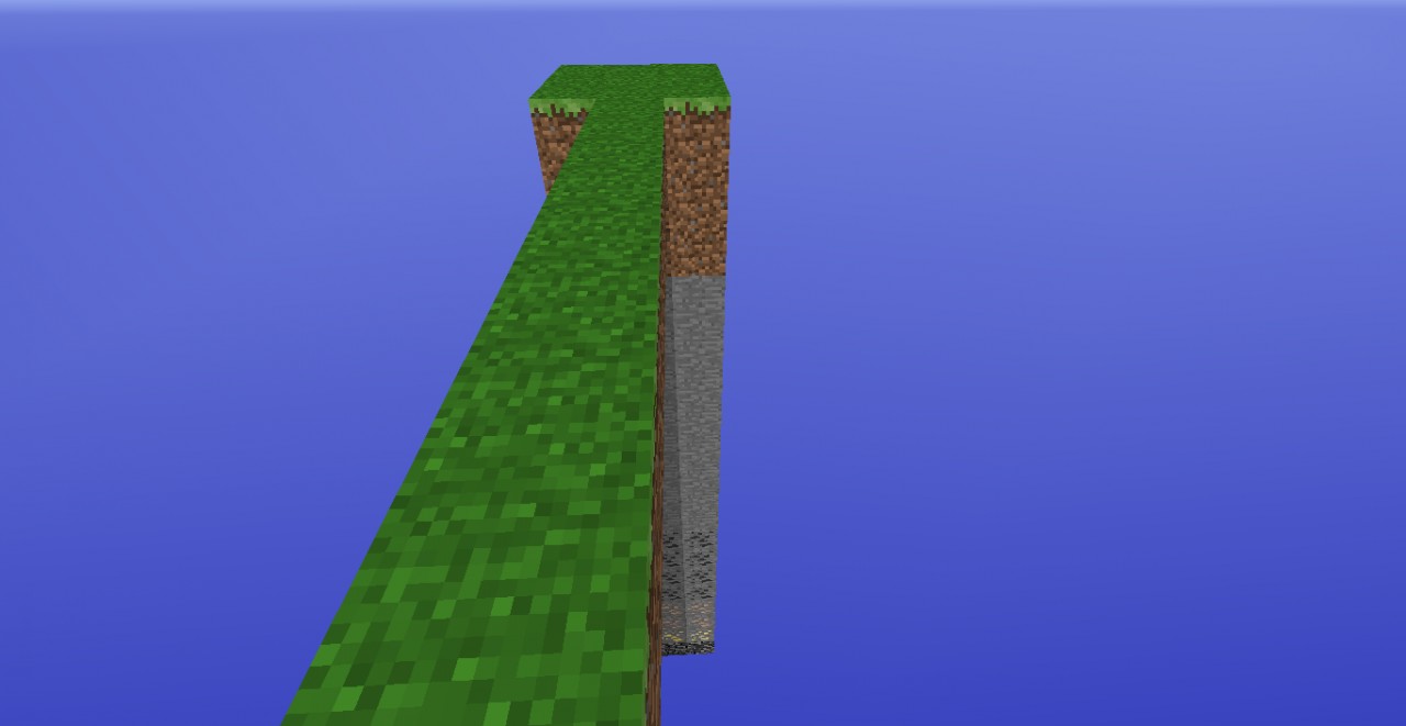 2 BLOCK SURVIVAL Minecraft Map