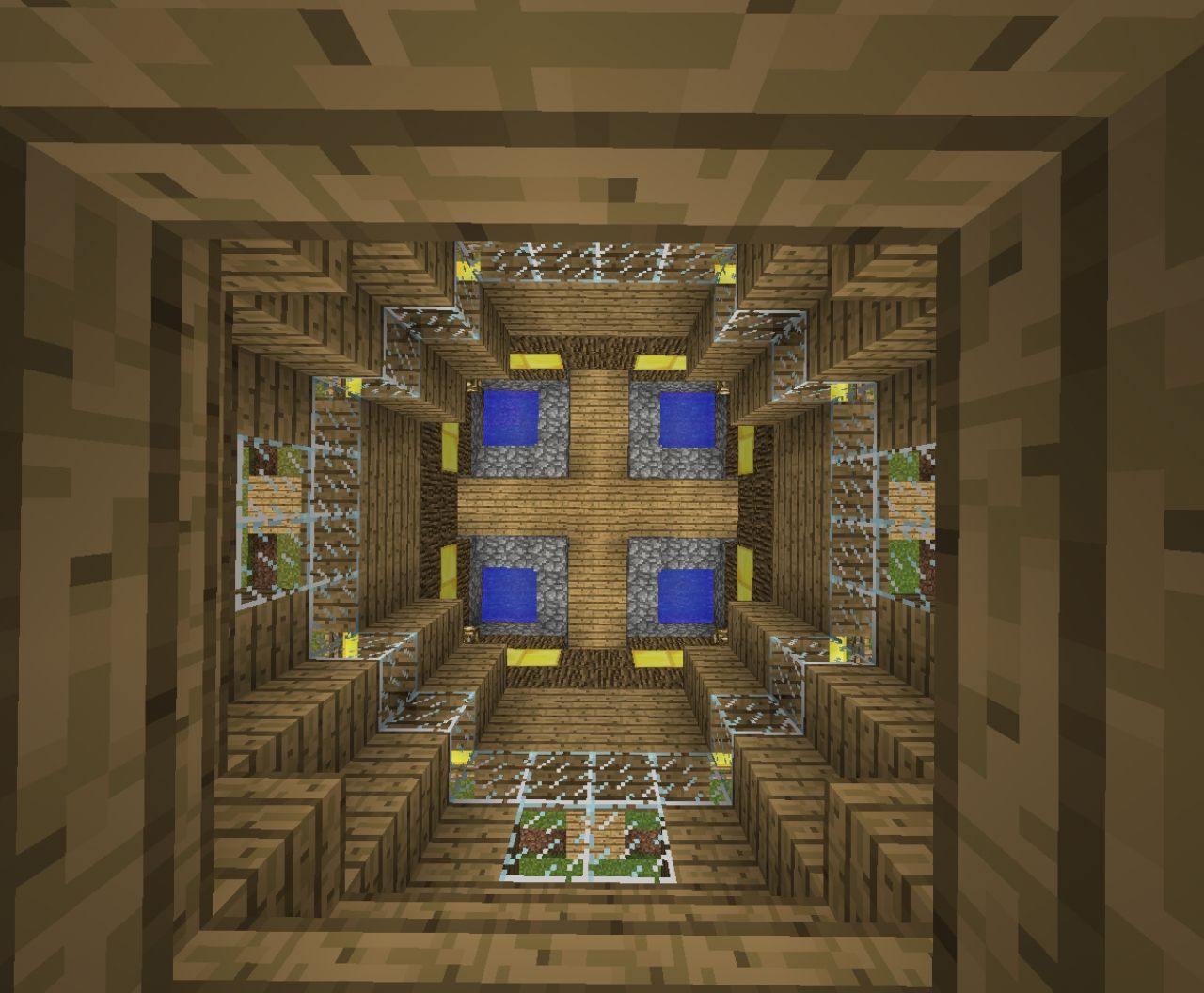 Center of a City Minecraft Map