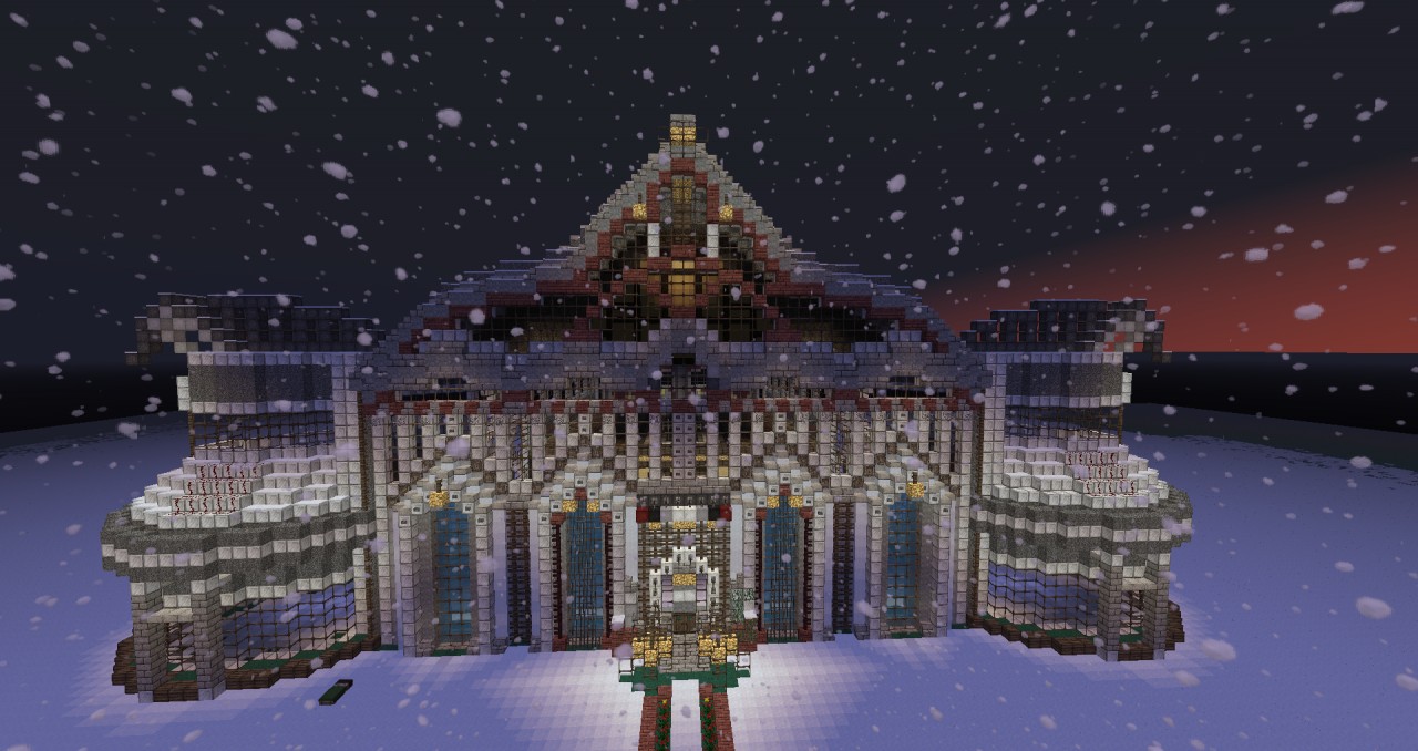 Some kind of churchy like building i made some years ago :) Minecraft Map
