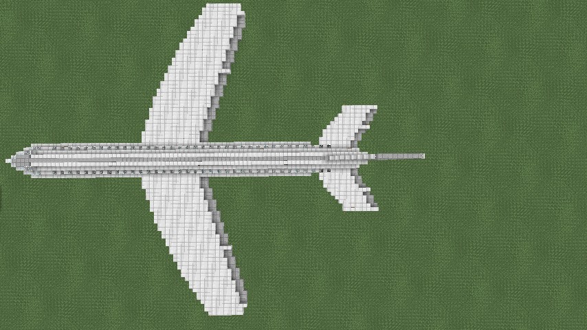Big Jet Airliner Minecraft Map