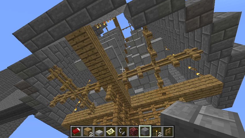 propeller castle garden Minecraft Map