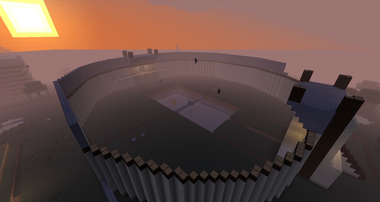 Grand Spleef Arena. Minecraft Map