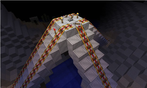 Crazy Train track! Minecraft Map