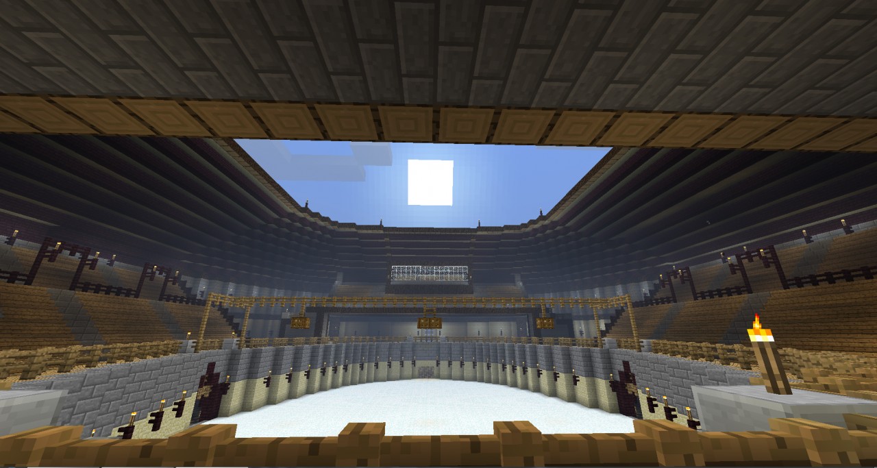Grand Spleef Arena. Minecraft Map