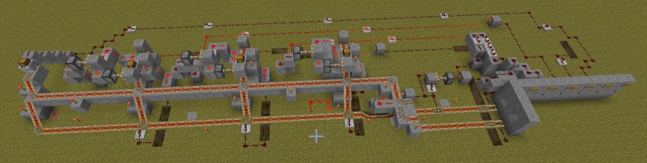 Minecart storage system #2 Minecraft Map