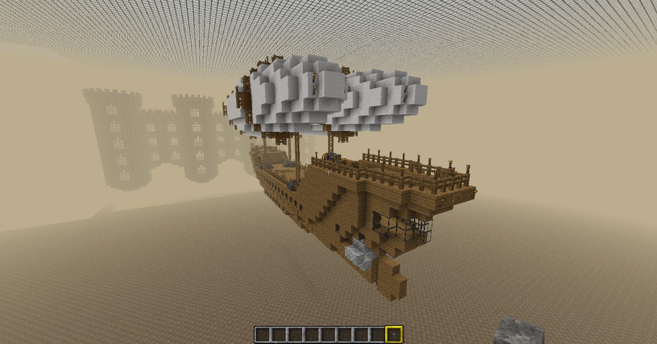 AirShip SSS George Minecraft Map