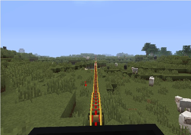 Crazy Train track! Minecraft Map