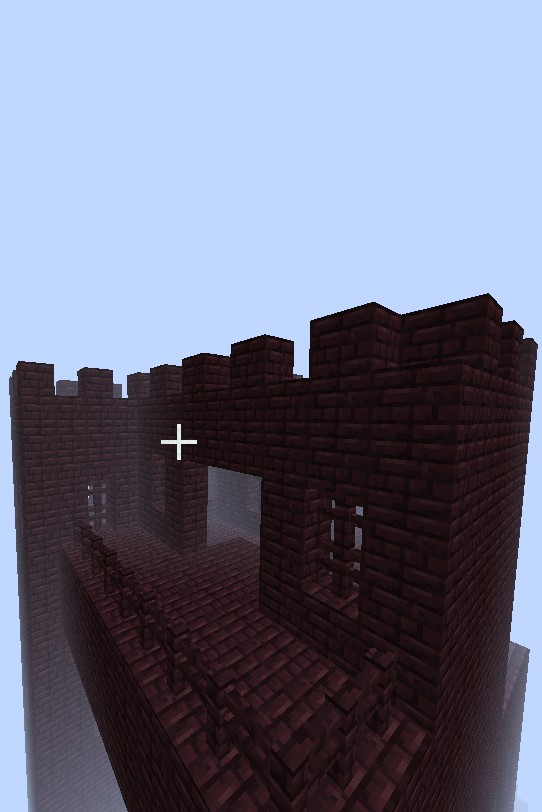Restored Nether Fortress Minecraft Map