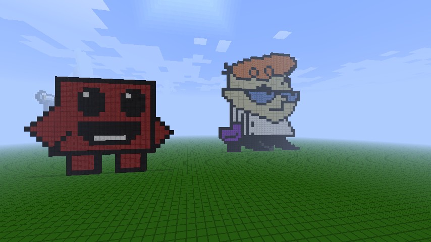 Dexter, Super Meat Boy Minecraft Map