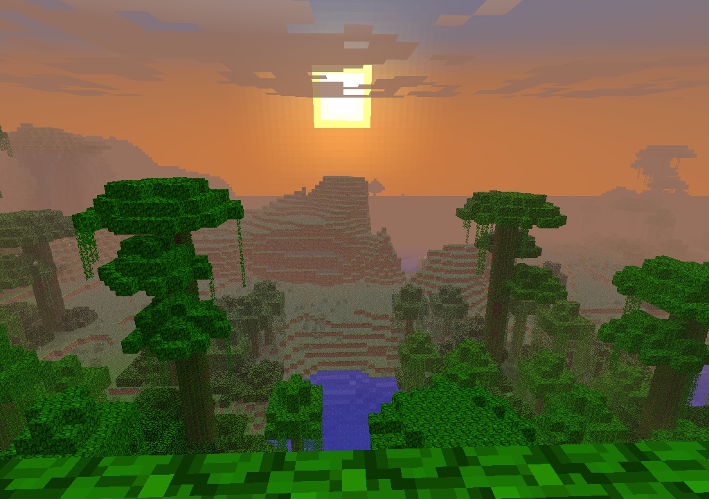 Welcome to the jungle Minecraft Map