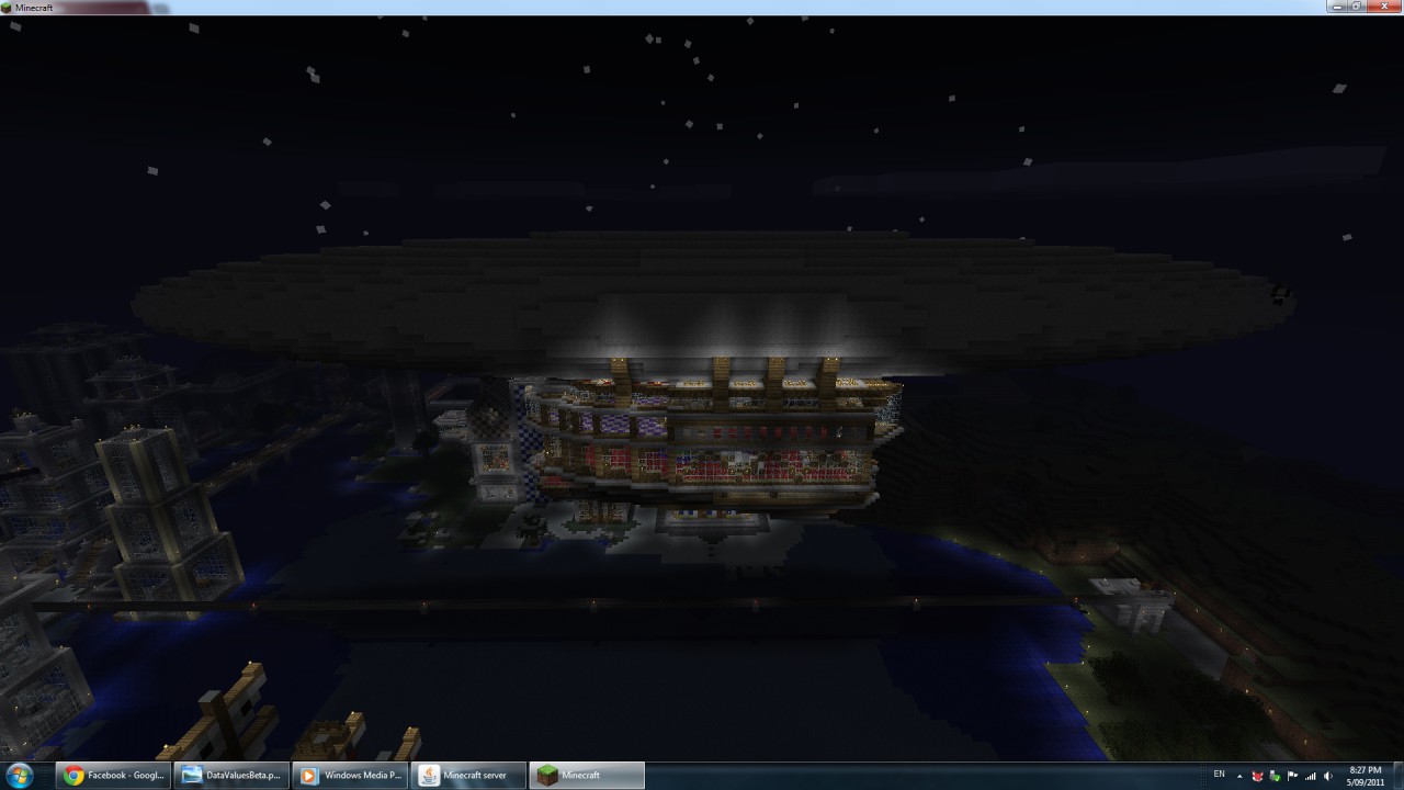 Skytanic- Massive Airship. Minecraft Map