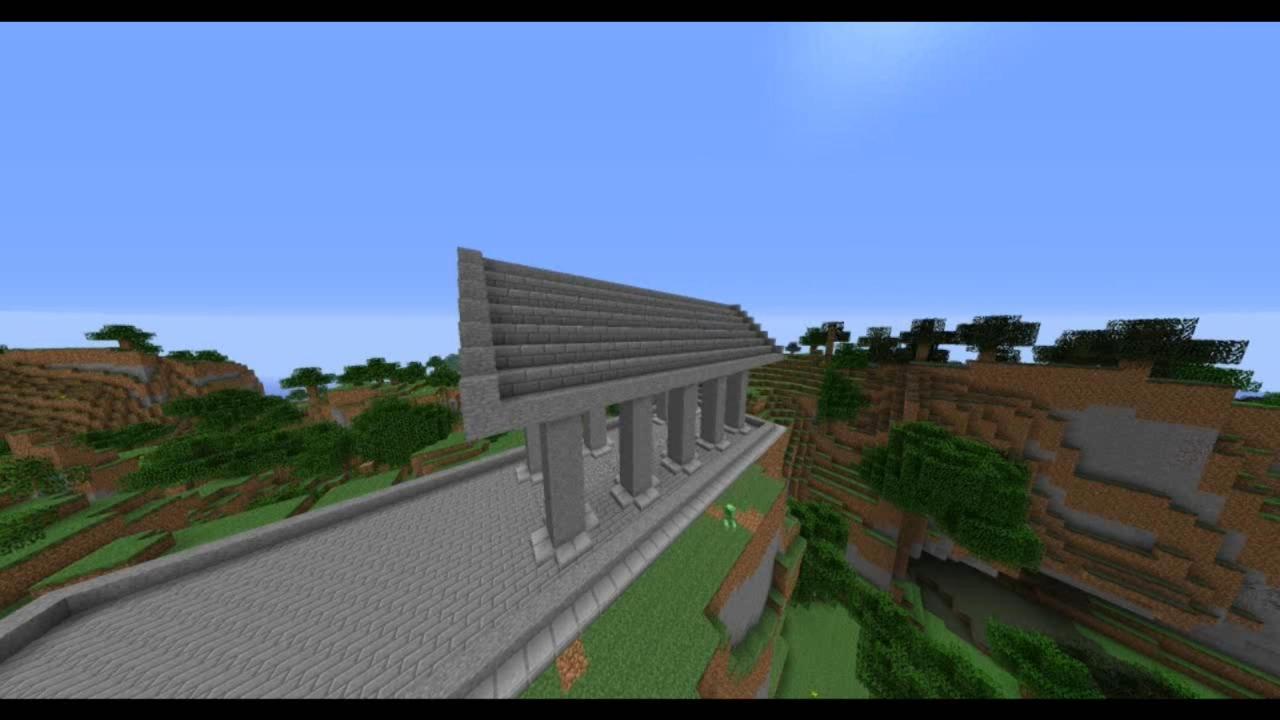 Roman Temple Timelapse Minecraft Map