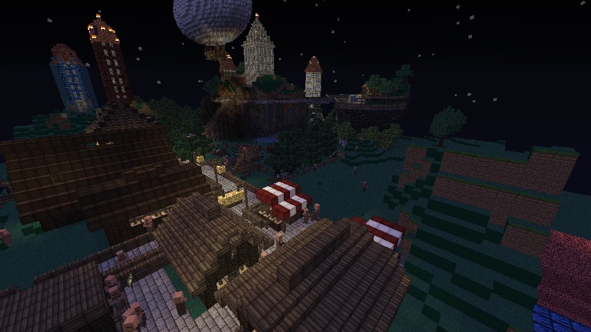 Elemental Towers of Minecraft Minecraft Map