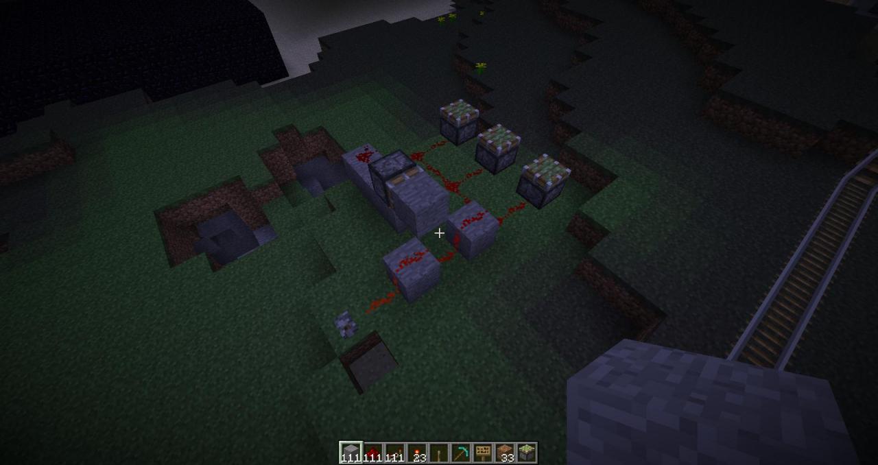 Fast piston repeating signal Minecraft Map