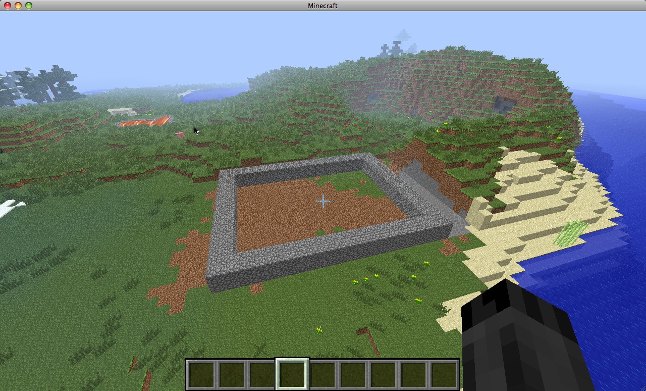 building area Minecraft Map