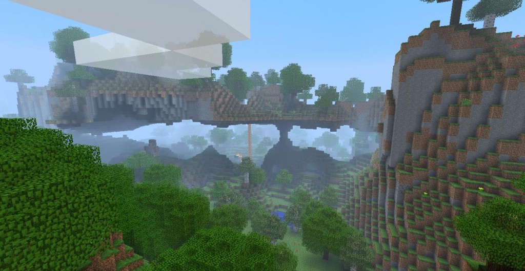 Great Overhangs and Lava! Minecraft Map