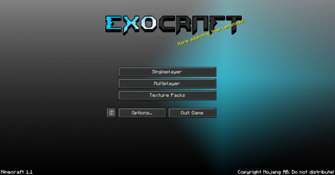 EXOCRAFT (Beta) v1.1 Minecraft Texture Pack