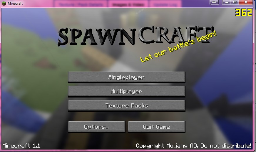 Spawncraft's Texturepack Minecraft Texture Pack